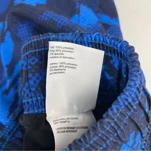 Speedo | Swim | Speedo Kids Navy And Blue Patterned Swim Shorts Trunks ...